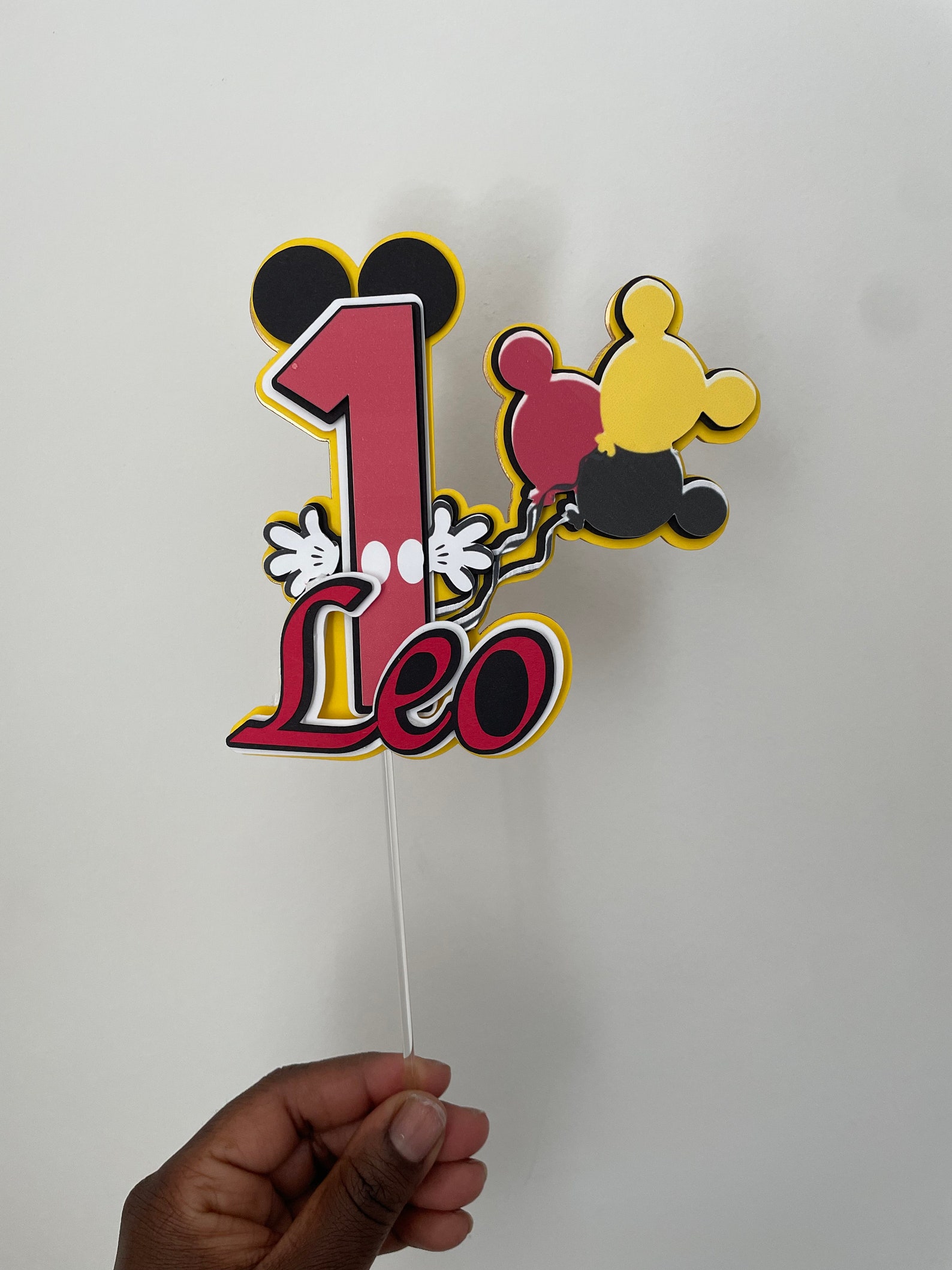 Mickey Mouse -cake Topper- Mickey Mouse Clubhouse - Etsy