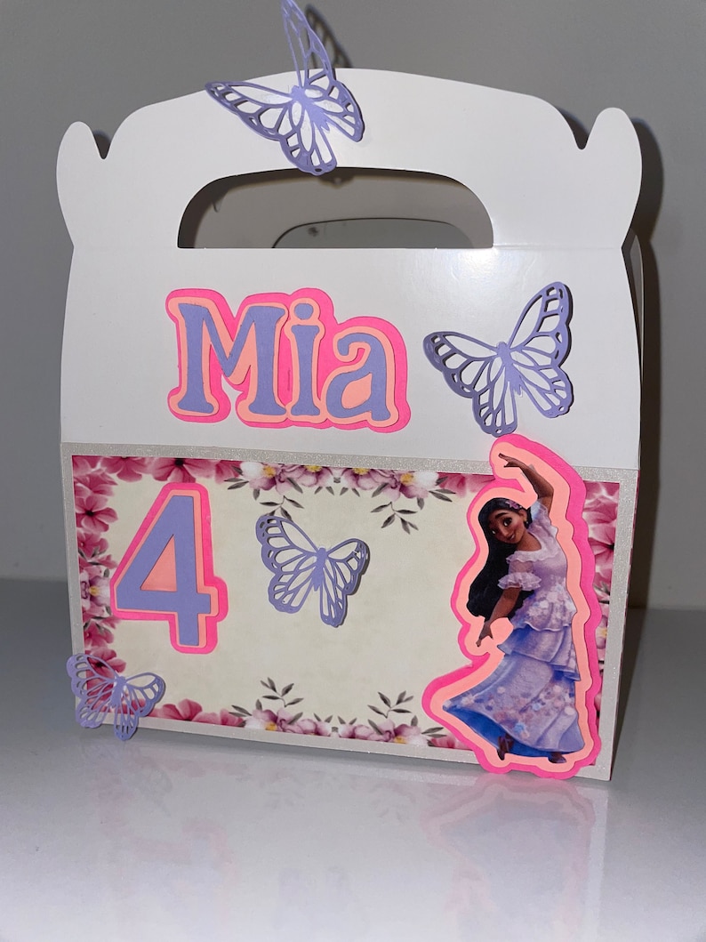 Encanto Favor Boxes- Isabella Favor Boxes-encanto Candy Box- Madrigal ...