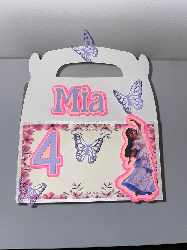 Encanto Favor Boxes- Isabella Favor Boxes-encanto Candy Box- Madrigal ...