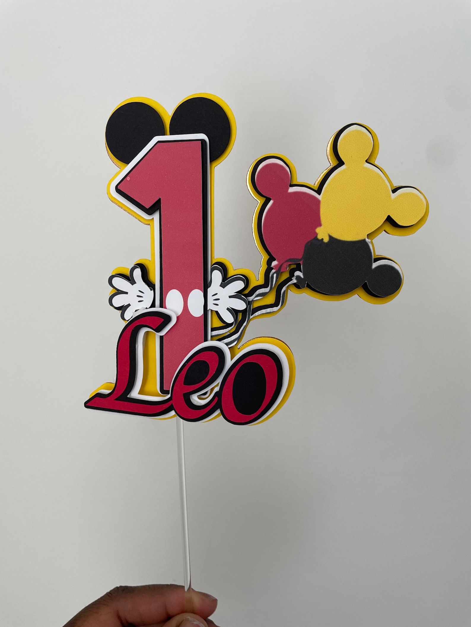 Mickey Mouse -cake Topper- Mickey Mouse Clubhouse - Etsy
