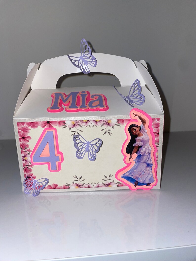 Encanto Favor Boxes- Isabella Favor Boxes-encanto Candy Box- Madrigal ...
