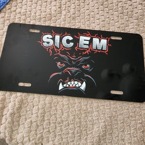 Georgia Bulldogs - Custom Vanity License Plate - Etsy