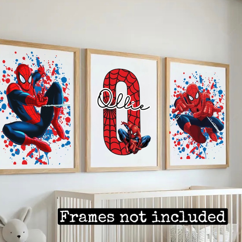 Spiderman Poster - Etsy UK