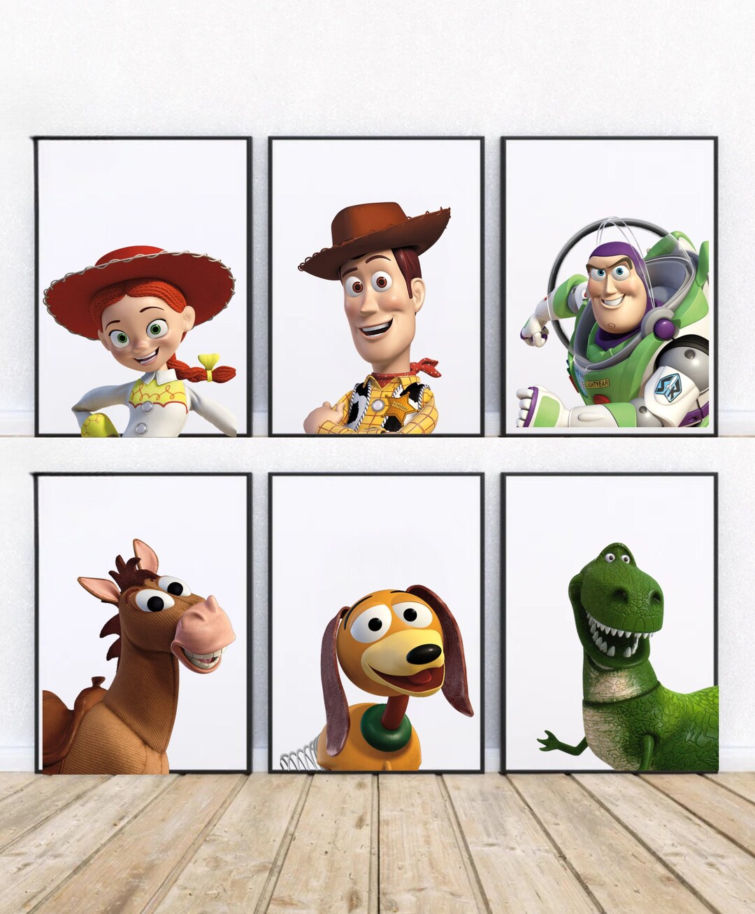 Toy Story Prints- Boys Bedroom Prints=girls Bedroom Prints -childrens ...