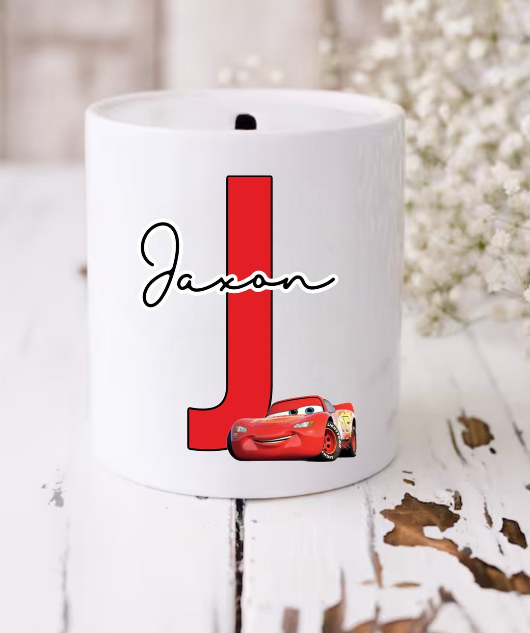 Cars Money Box- Cars - Boys Money Box -piggy Bank -boys Gift- Boys ...