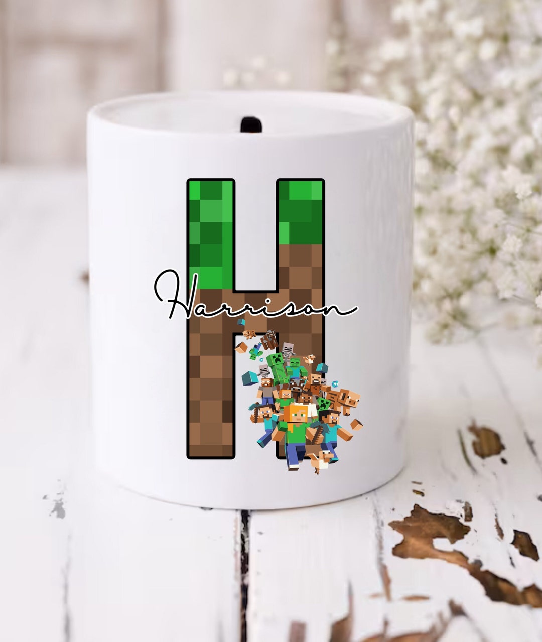 Minecraft Money Box Boys Money Box-girls Money Box Piggy Bank ...