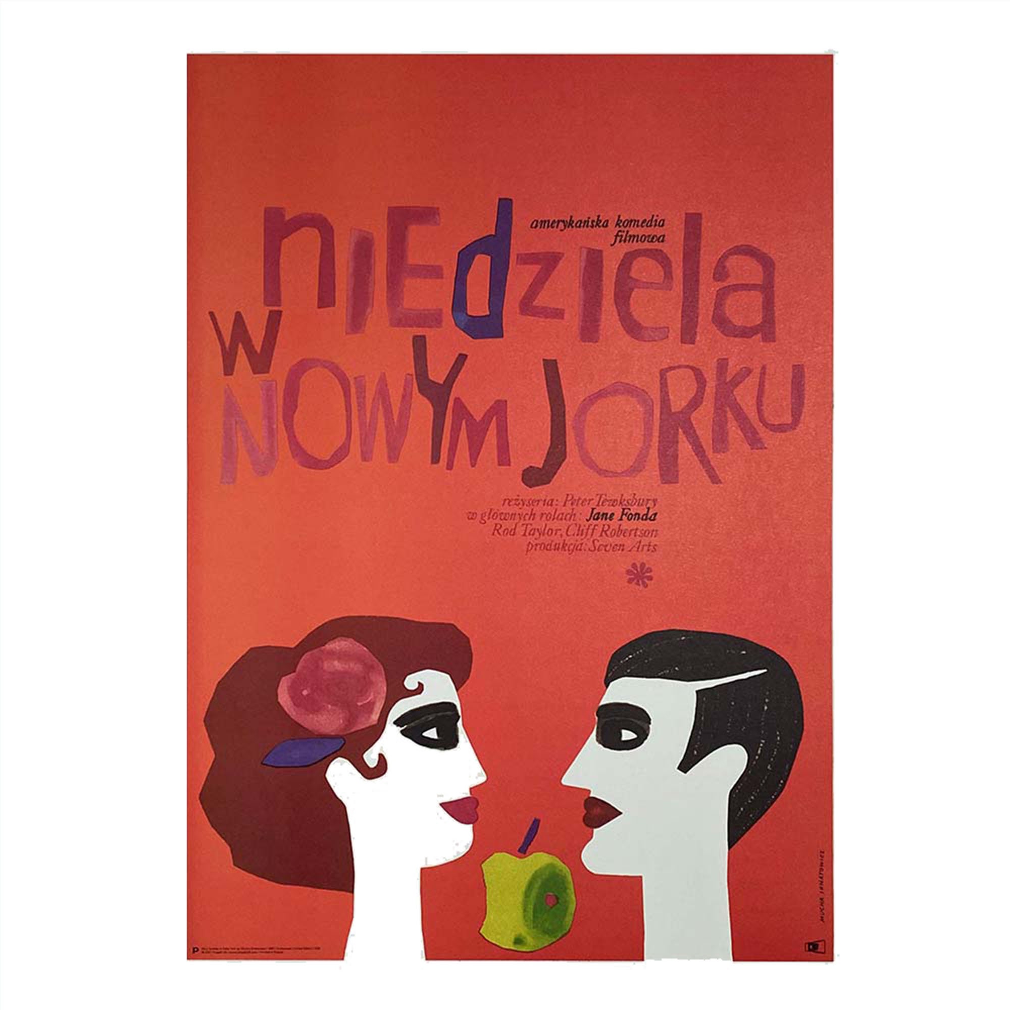 Limited Edition Polish Poster Print Sunday in New York by Mucha ...