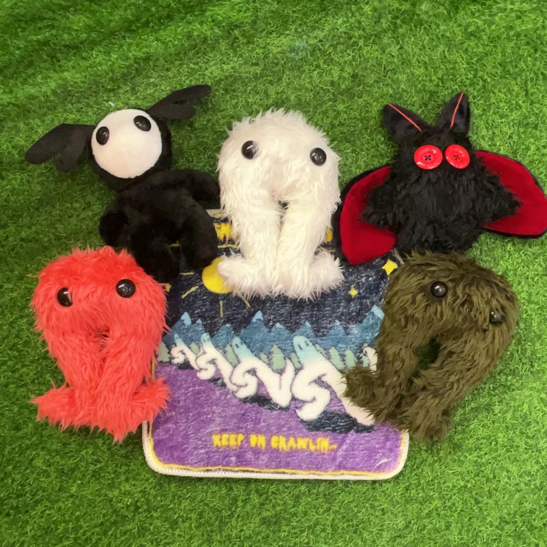 Cryptid Plush Bundle: Fresno Nightcrawler Mothman and - Etsy
