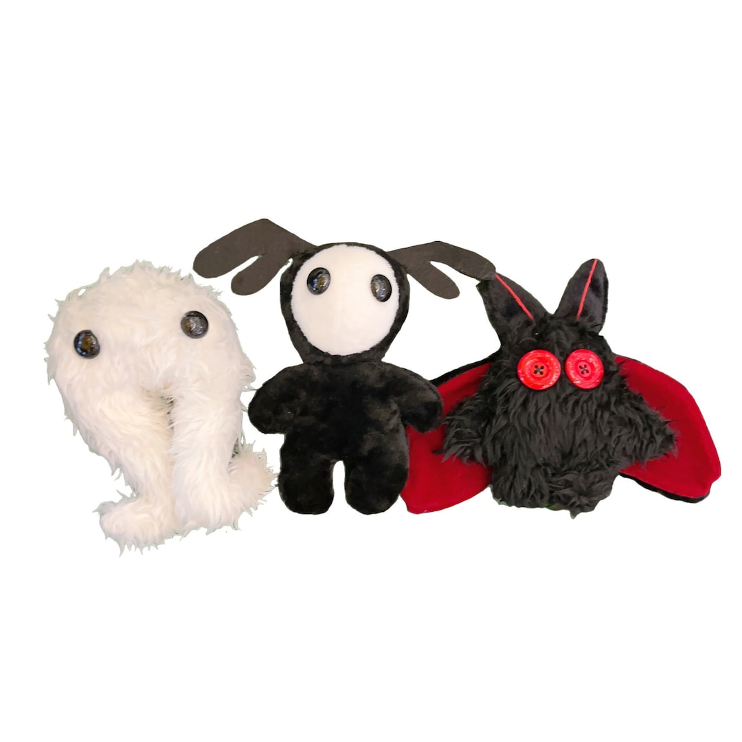 Cryptid Plush Bundle: Fresno Nightcrawler Mothman and - Etsy