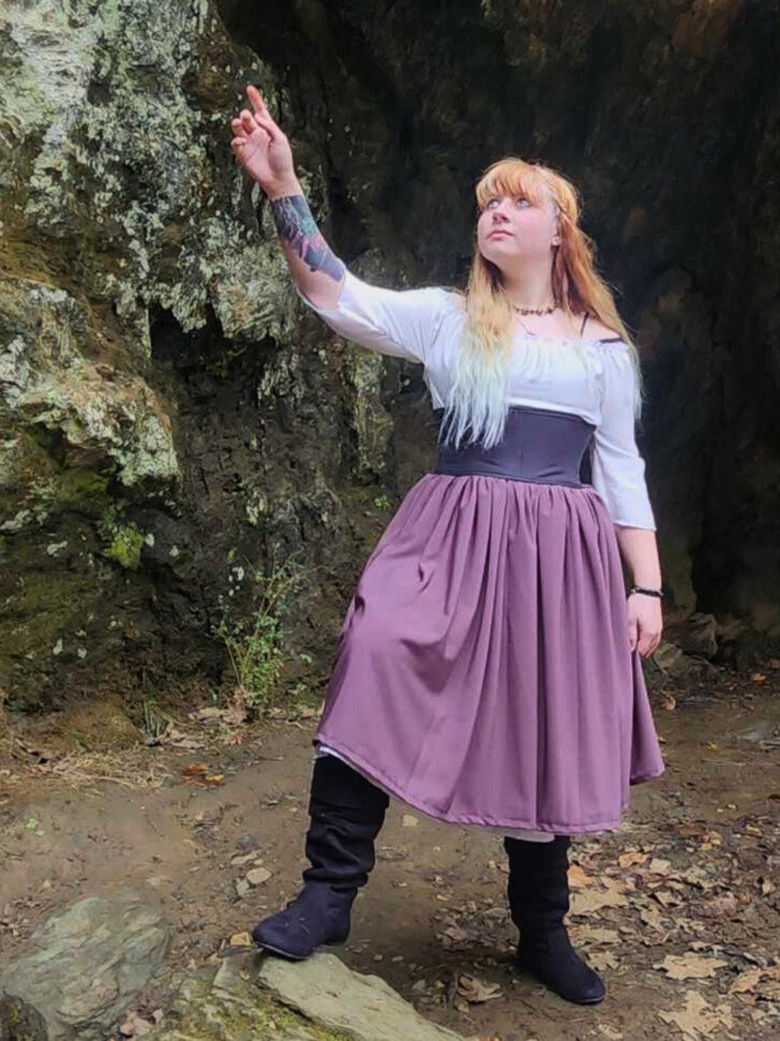 Handmade Renaissance Faire Skirt With Pocket, Made to Order - Etsy