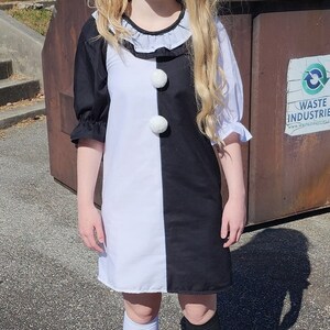 Clown Girl Dress Costume, Terrifier, Kids Sizes, Adult Sizes, Plus ...