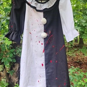 Clown Girl Dress Costume, Terrifier, Kids Sizes, Adult Sizes, Plus ...