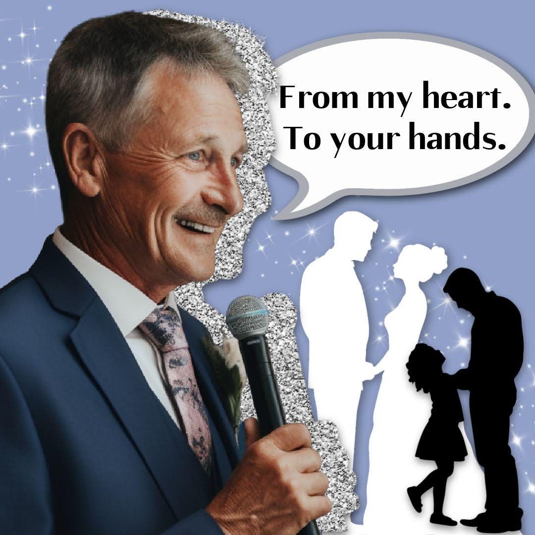 First Love Father of the Bride Wedding Speech Template | Father of the ...