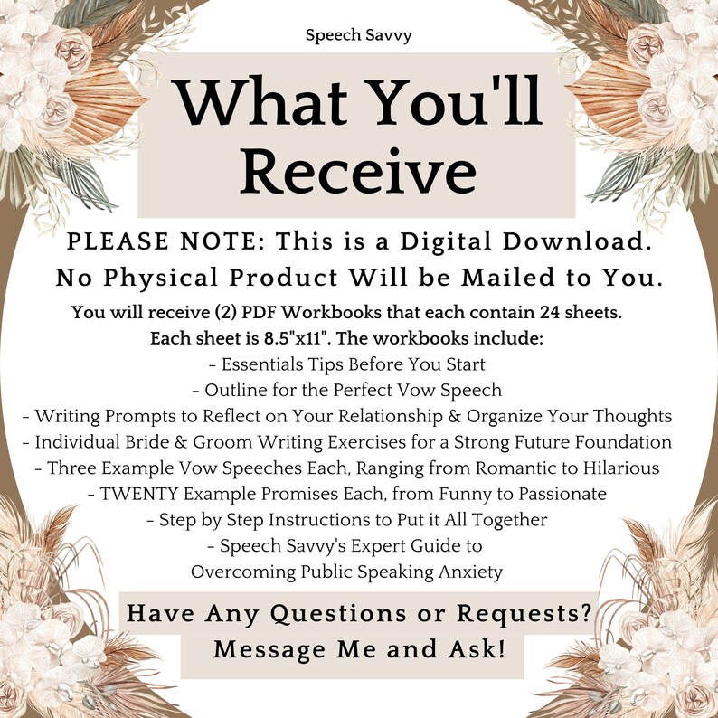 Bride + Groom Wedding Vows Workbook Bundle, Write Your Own Vows ...