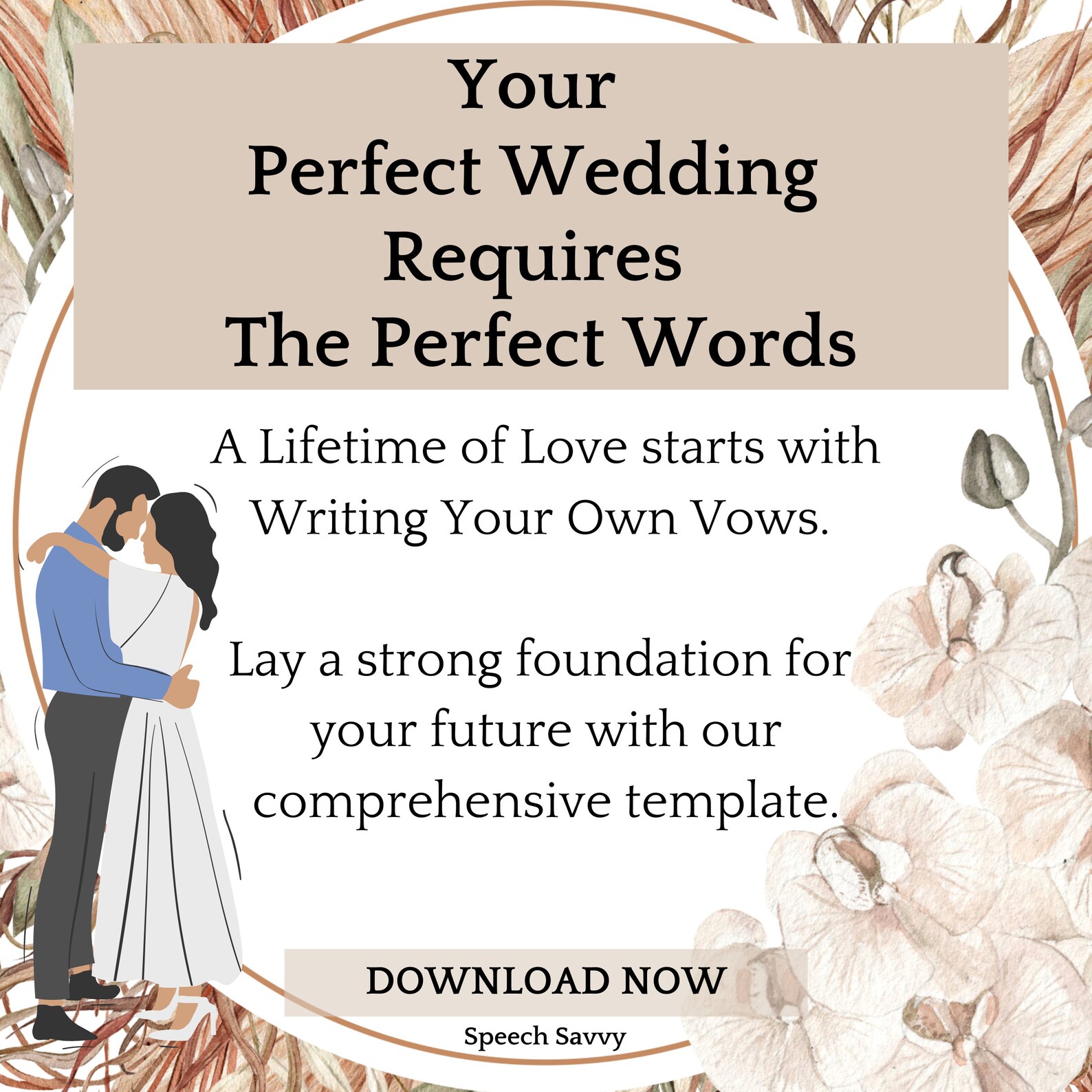 Bride + Groom Wedding Vows Workbook Bundle, Write Your Own Vows ...