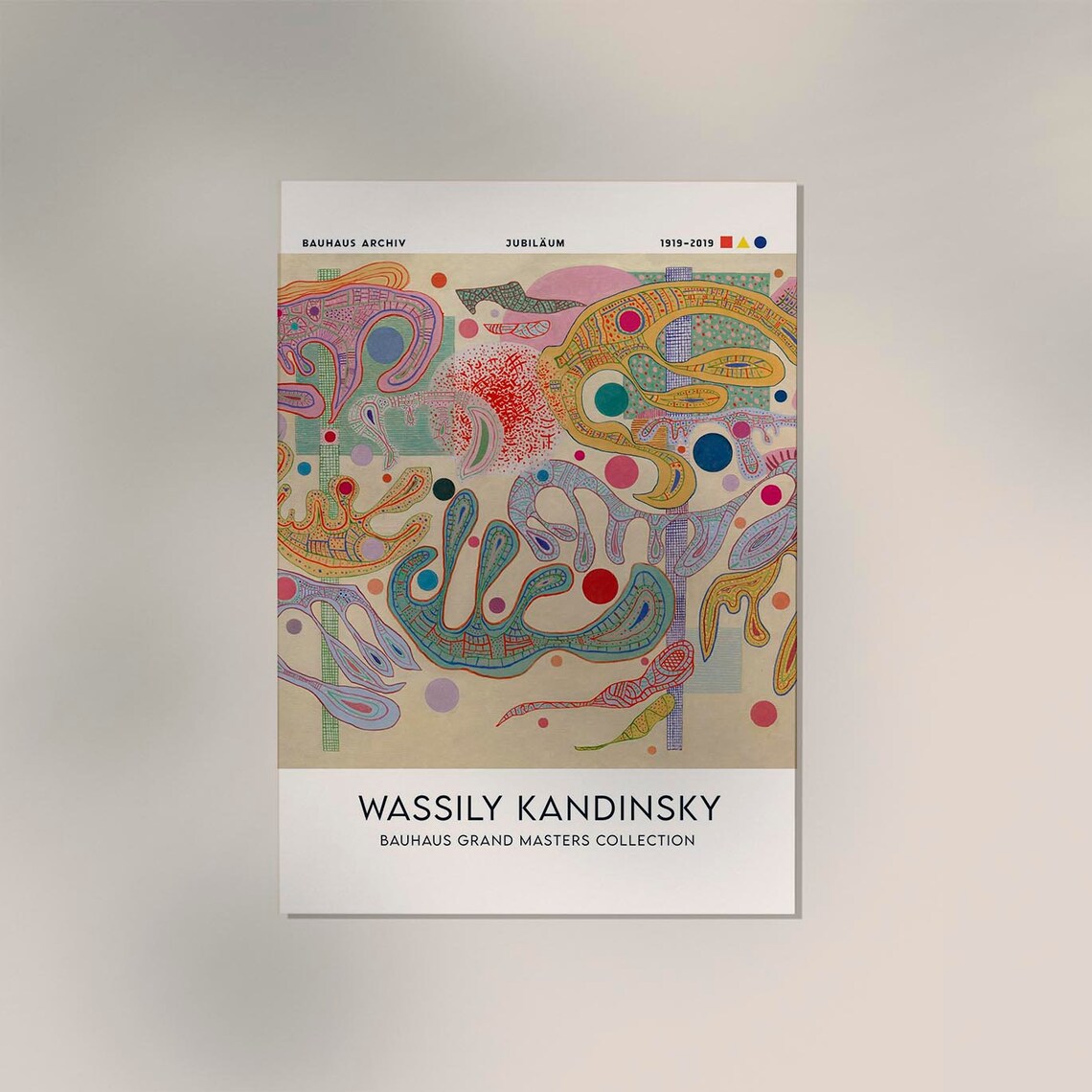 Capricious Form by Wassily Kandinsky Exhibition Poster Art Print - Etsy