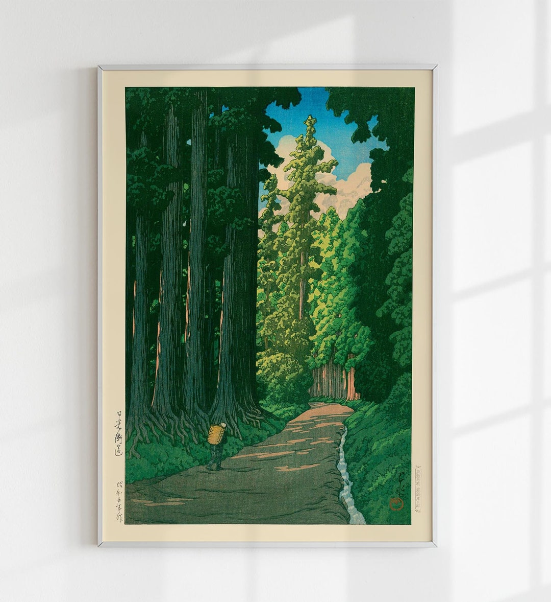 Road to Nikko by Kawase Hasui Poster Art Print - Etsy