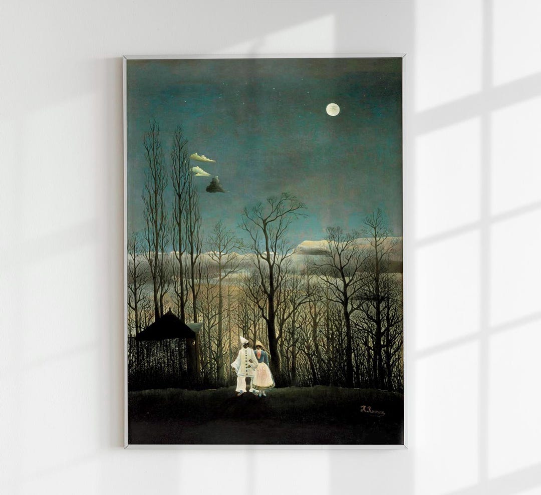 Carnival Evening by Henri Rousseau Art Print - Etsy