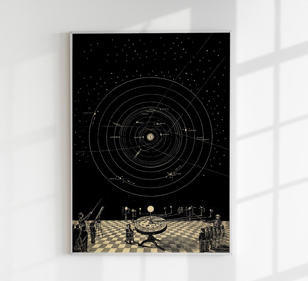 Space Curiosity Poster Art Print - Etsy