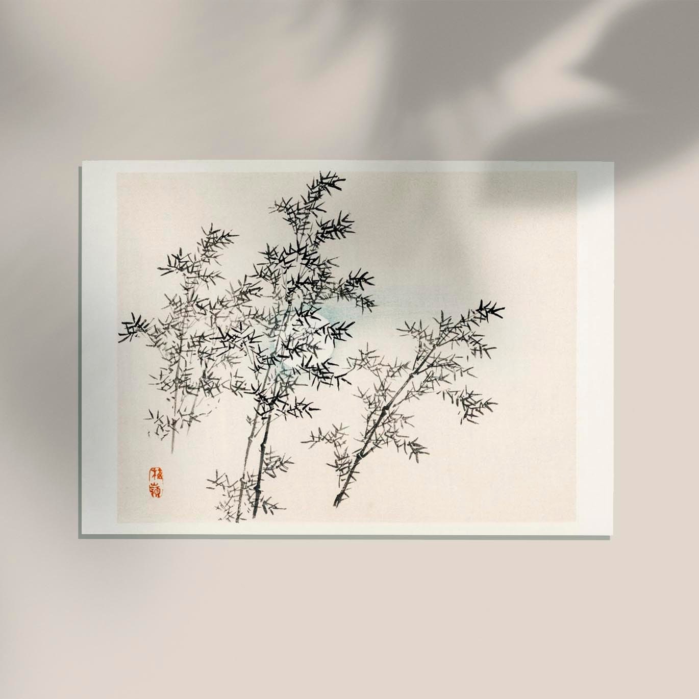 Bamboo Japanese Print - Etsy