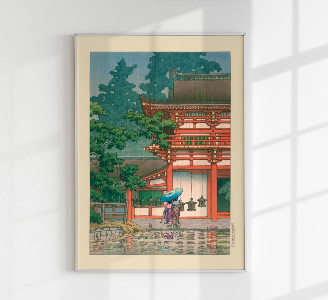 Kasuga Shrine by Kawase Hasui Japanese Print - Etsy