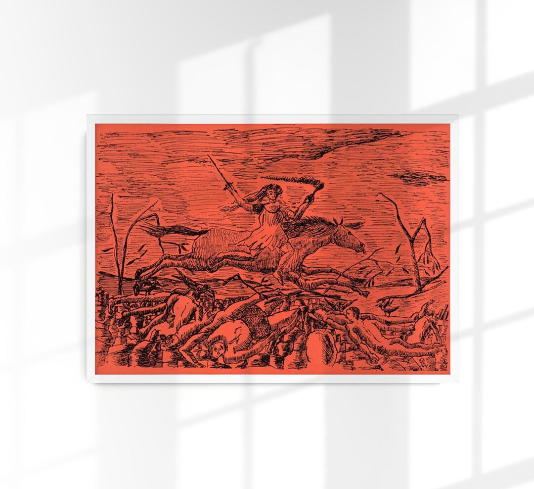 La Guerre by Henri Rousseau Art Print - Etsy