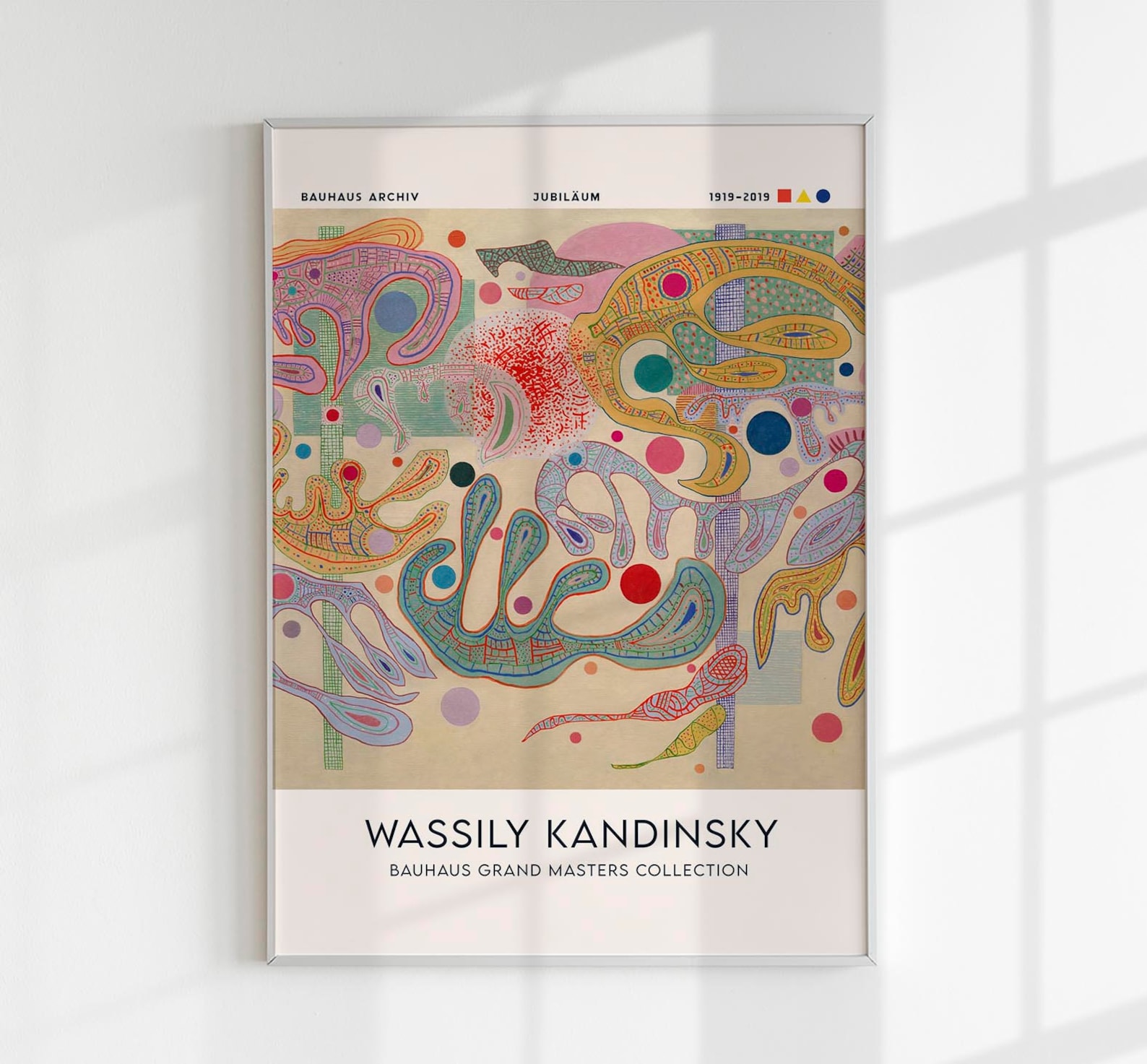 Capricious Form by Wassily Kandinsky Exhibition Poster Art Print - Etsy