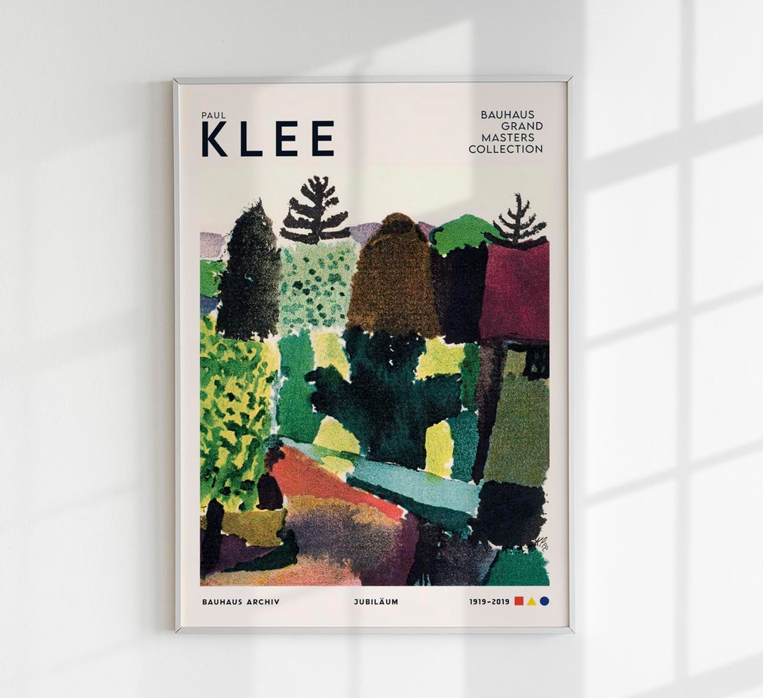 Paul Klee Park Exhibition Poster Art Print - Etsy