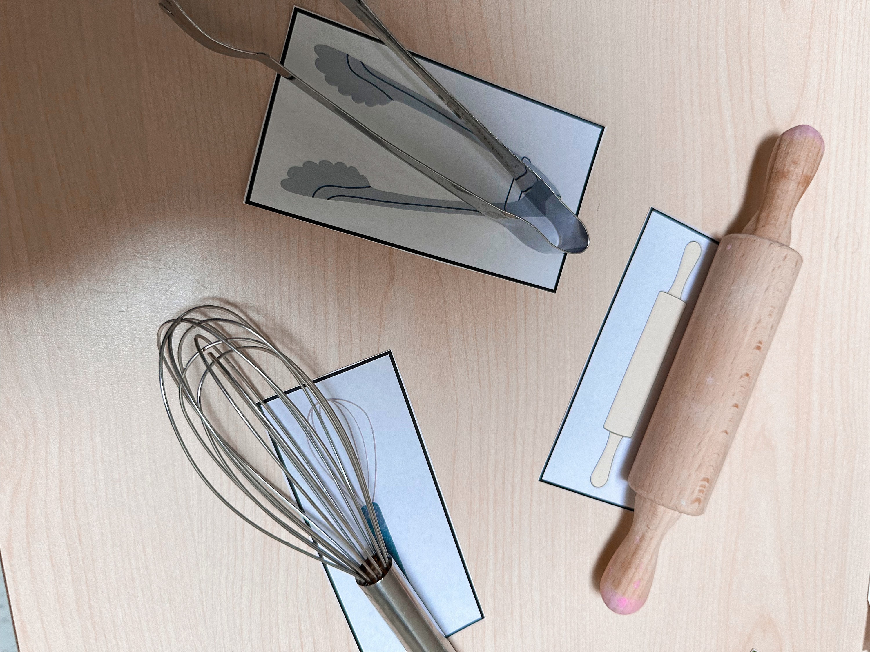 Montessori Kitchen Tools Language Cards - Etsy