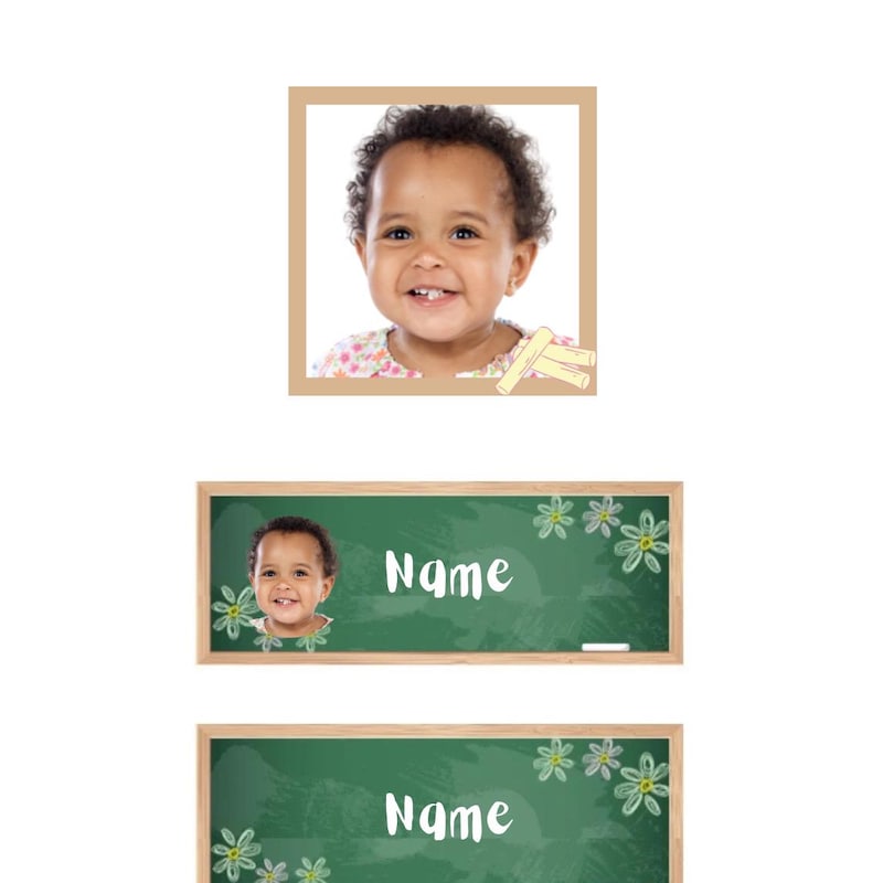 Nametag for Cubbies - Etsy