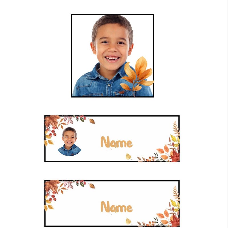 Cubby Name Tags - Etsy