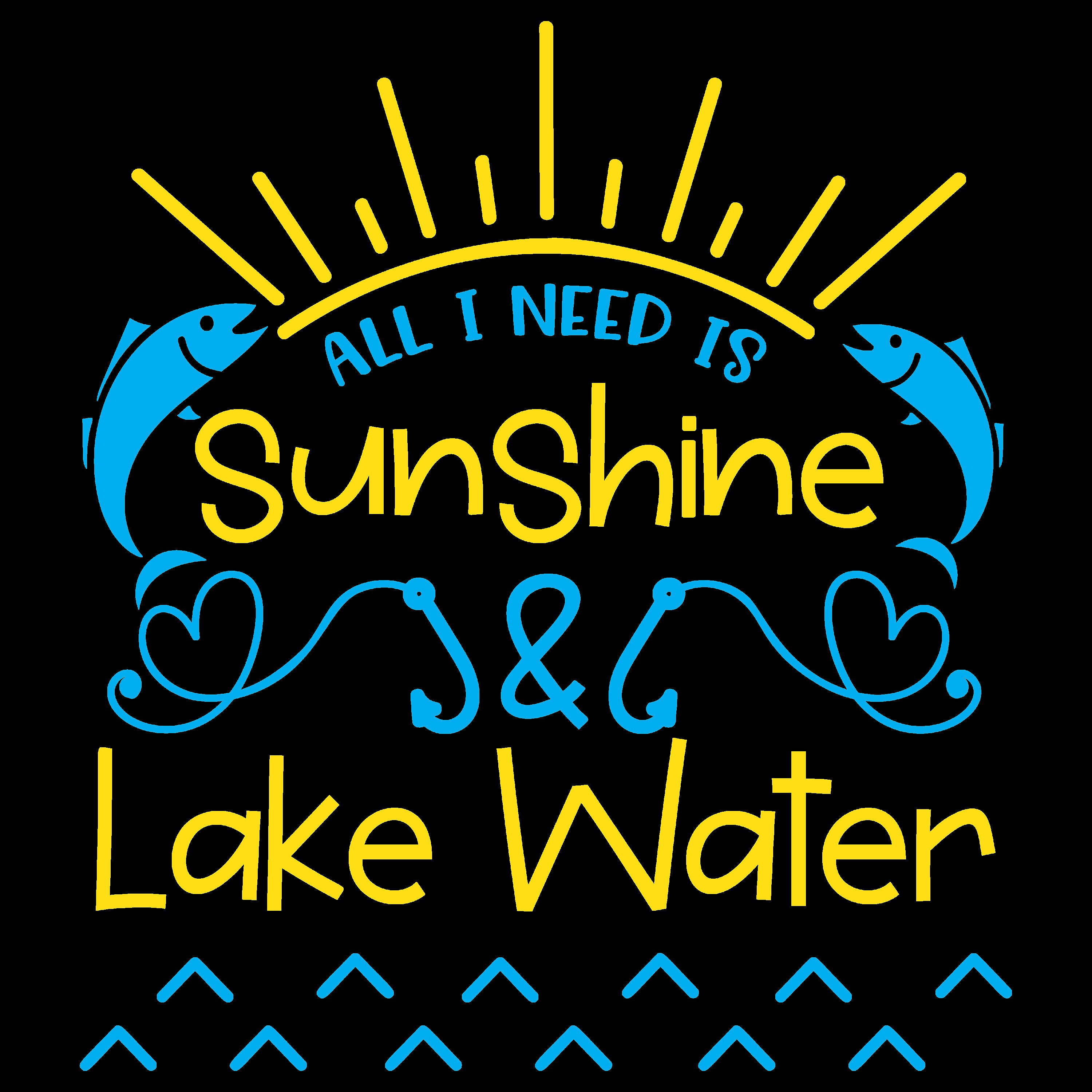 Sunshine & Lake Water Svg Download - Etsy