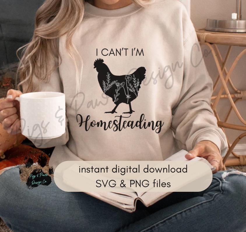 10 Homestead SVG PNG Files: Farm Shirt Designs (digital Download) - Etsy