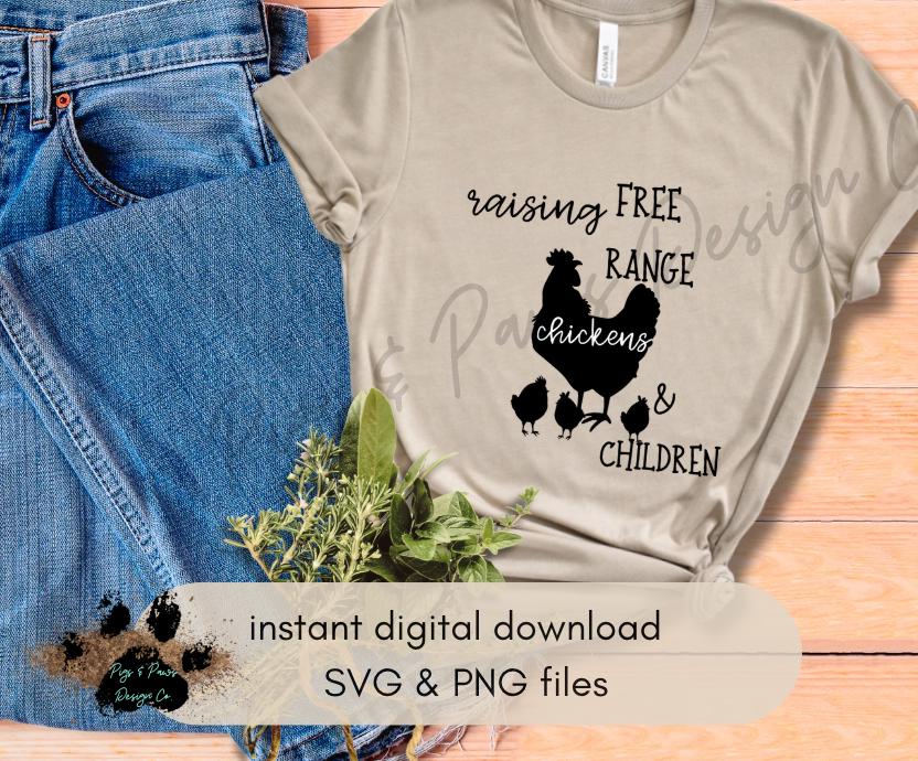 Chicken SVG PNG File Bundle: Farm & Homestead Designs (digital Download ...