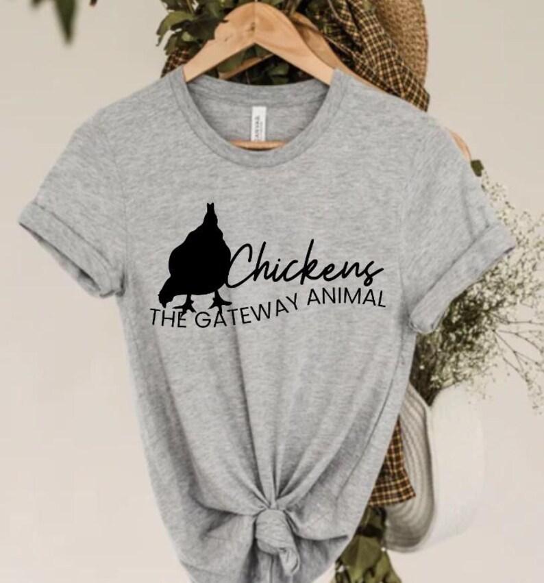 Chickens the Gateway Animal SVG & PNG Files Chicken Shirts Chicken ...
