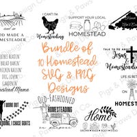 Farmhouse SVG Bundle | Funny Farm Sayings SVG | Country Life Clipart ...