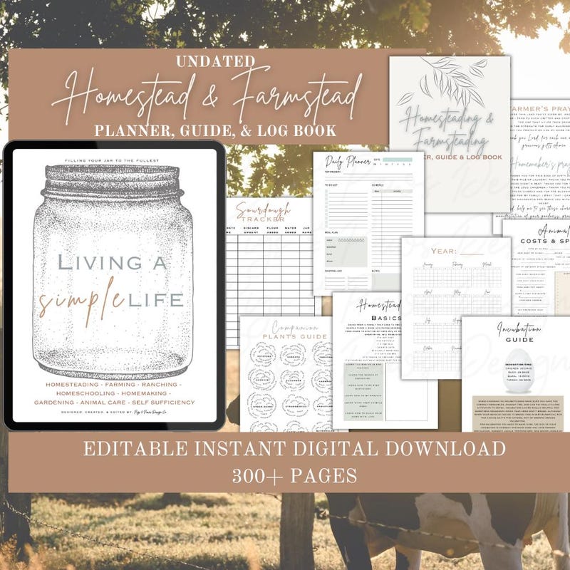 Daily Planner Farm - Etsy