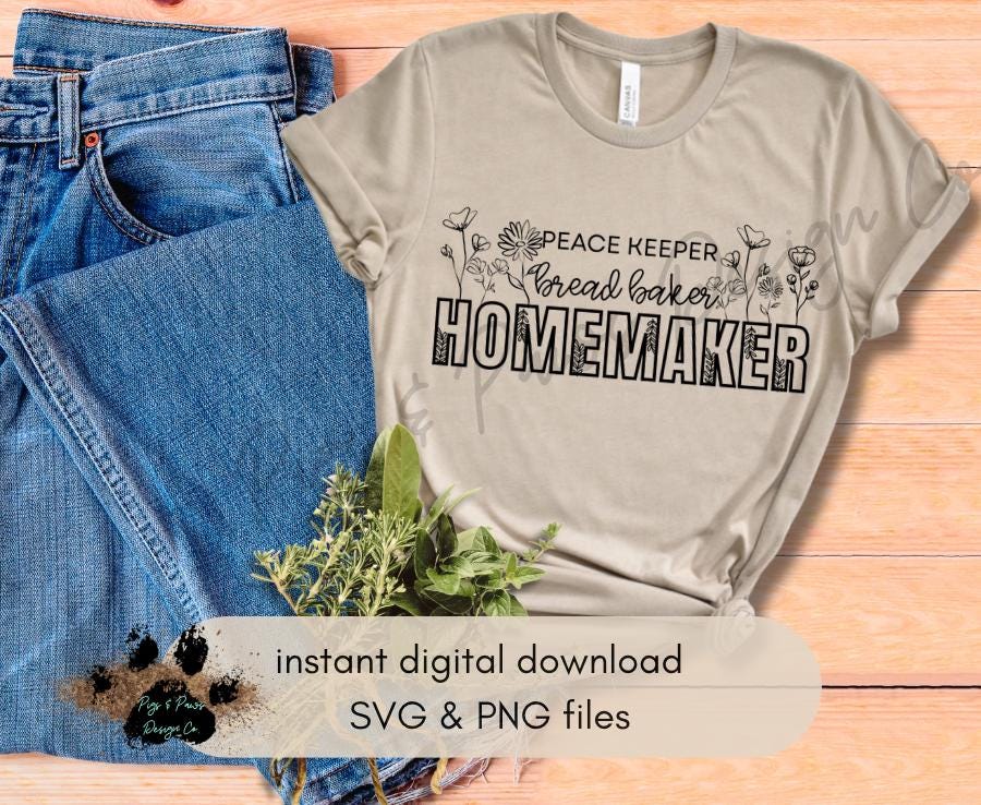 Homemaker SVG PNG Files: Homestead Designs (digital Download) - Etsy