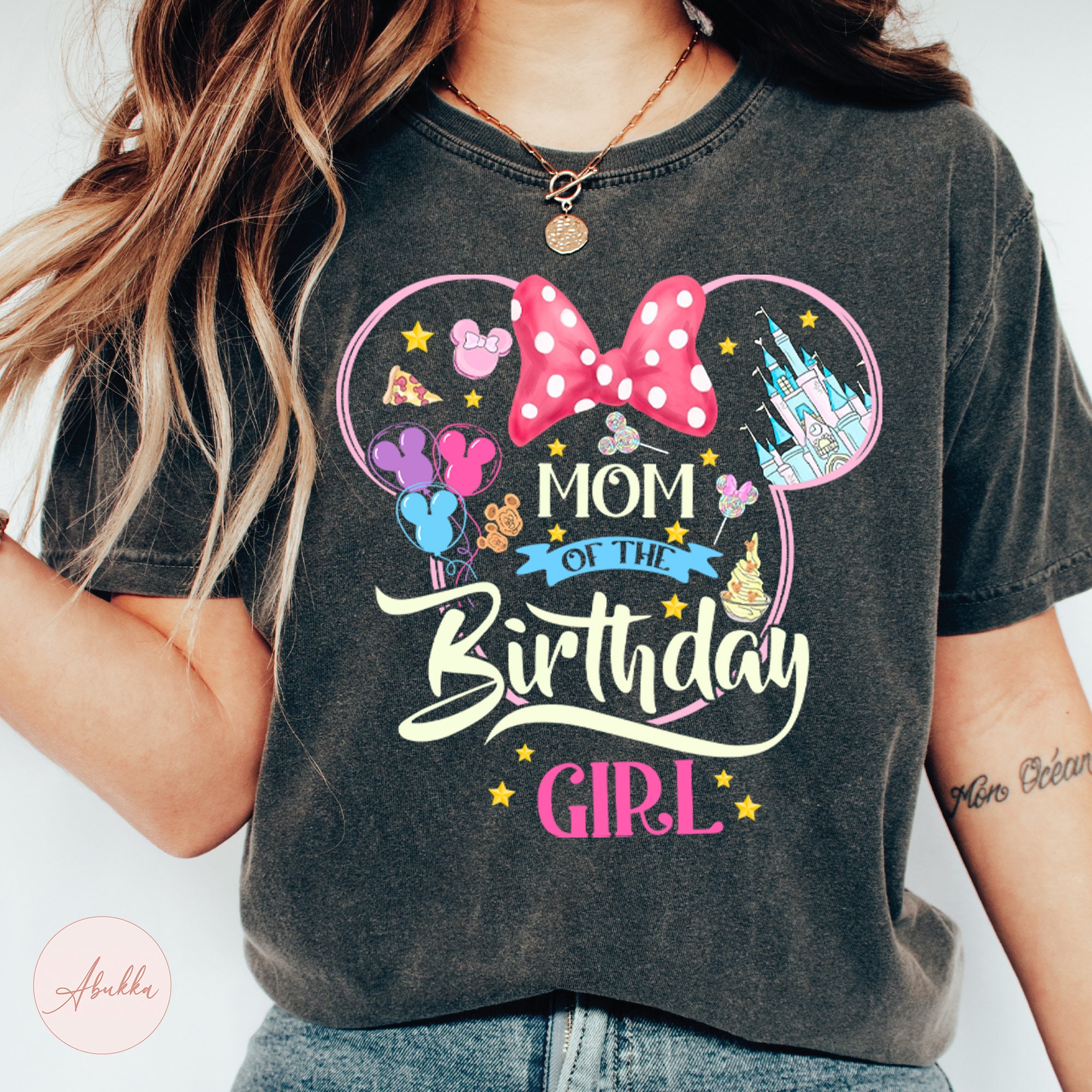 Custom Disney Birthday Girl Shirts Disney Birthday Family - Etsy