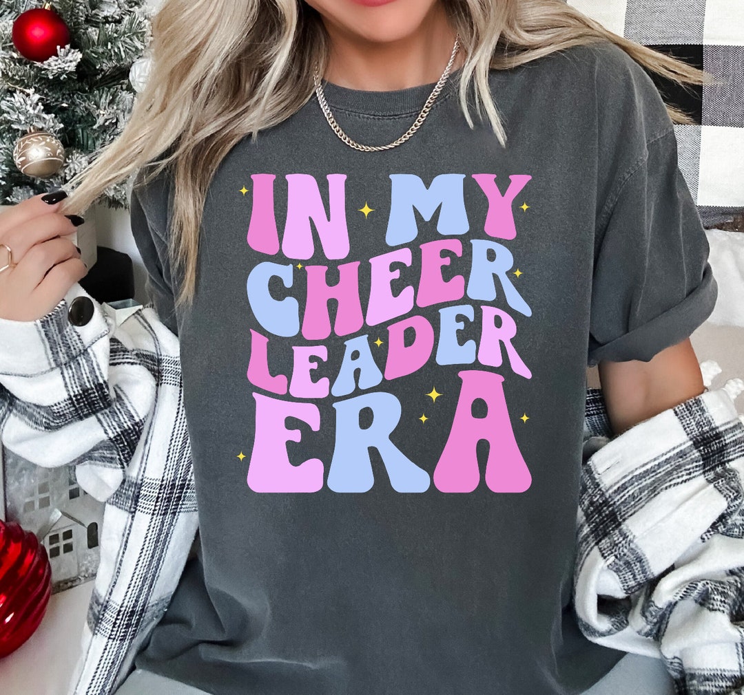 In My Cheerleader Era Shirt, Cheer Mom Era, Cheer Era Tee, Cheer Vibes ...