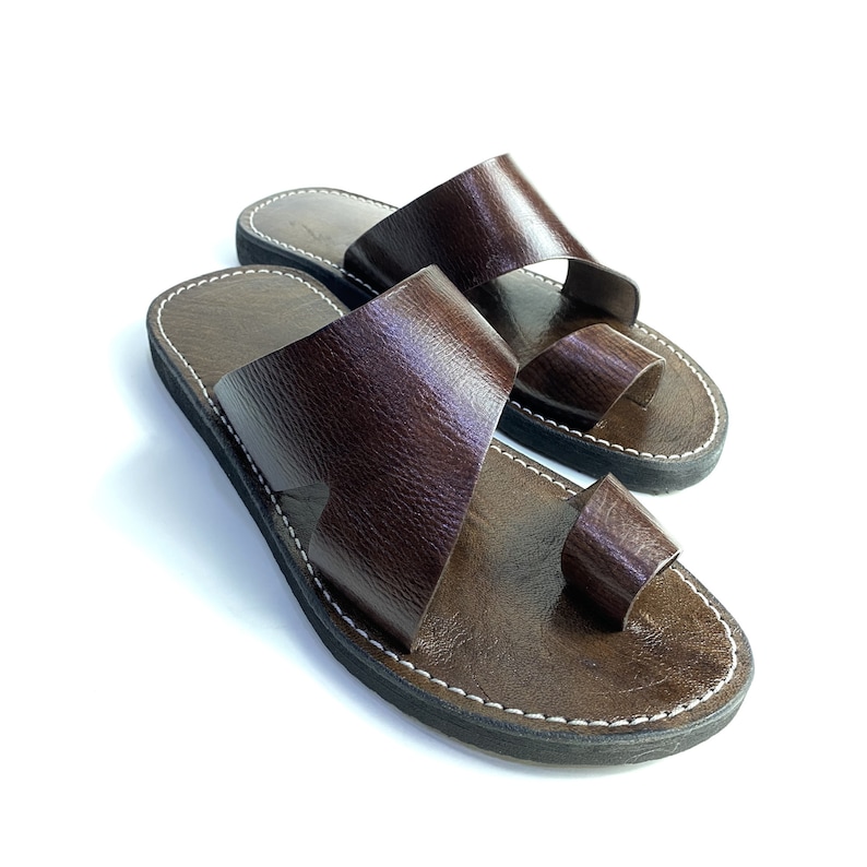 Handmade Toe Ring Sandal for Men and Women - Elegant Strappy Jerusalem ...