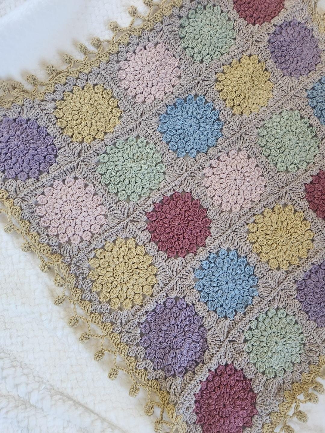 Crochet Baby Blanket | Handmade Heirloom Baby Gift | Ready to Ship - Etsy