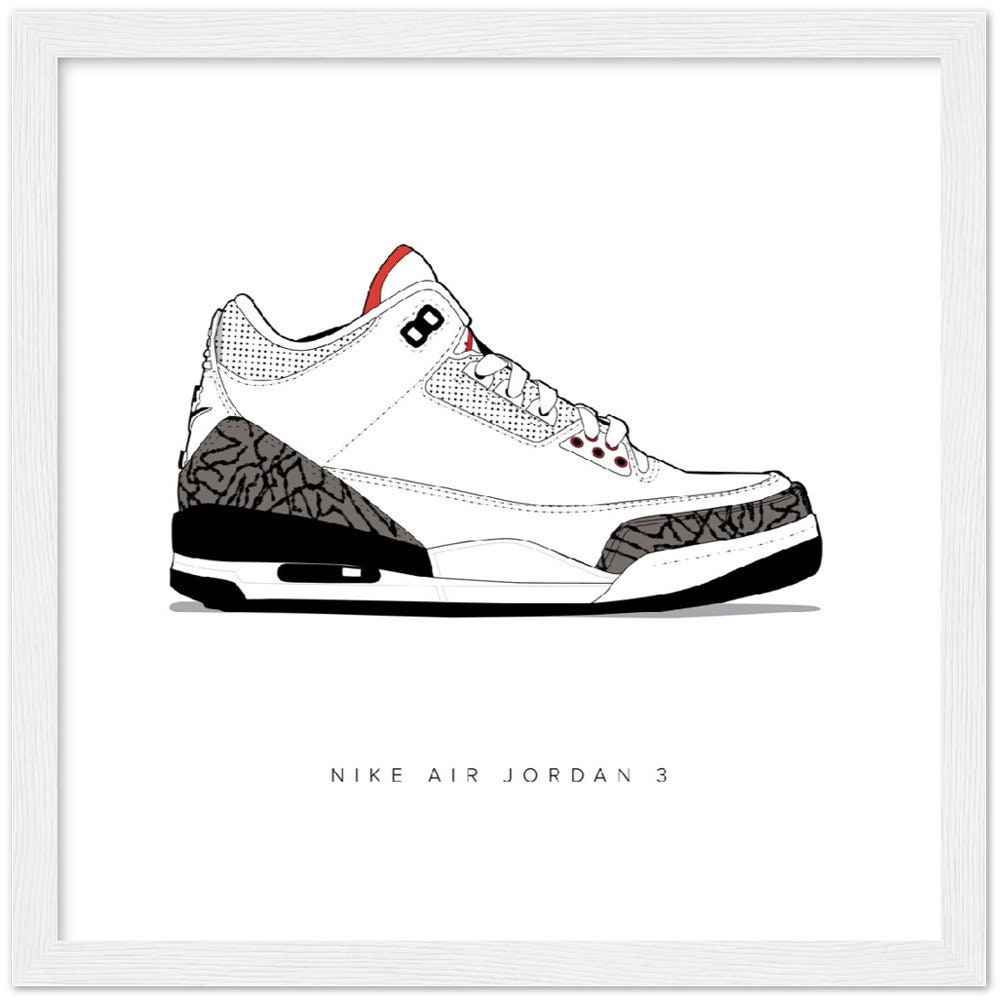 Jordan 3 Drawing