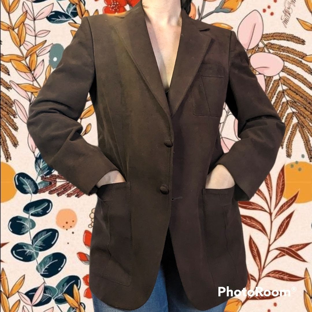 Vintage Lebaron California Clothes Four Seasons Jacket 40S Brown ...