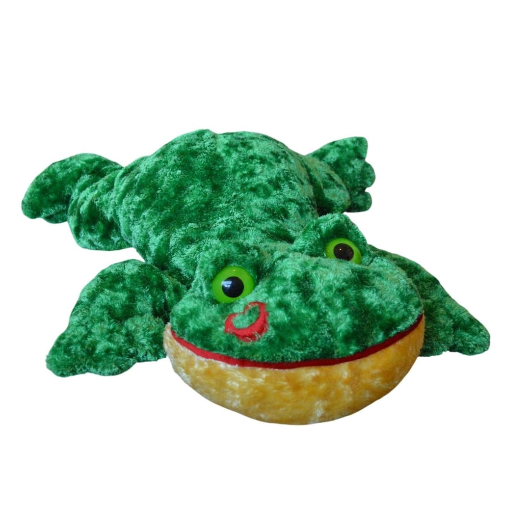 Y2k Dan Dee Collectors Choice Plush Frog Stuffed Animal Soft Cuddly ...