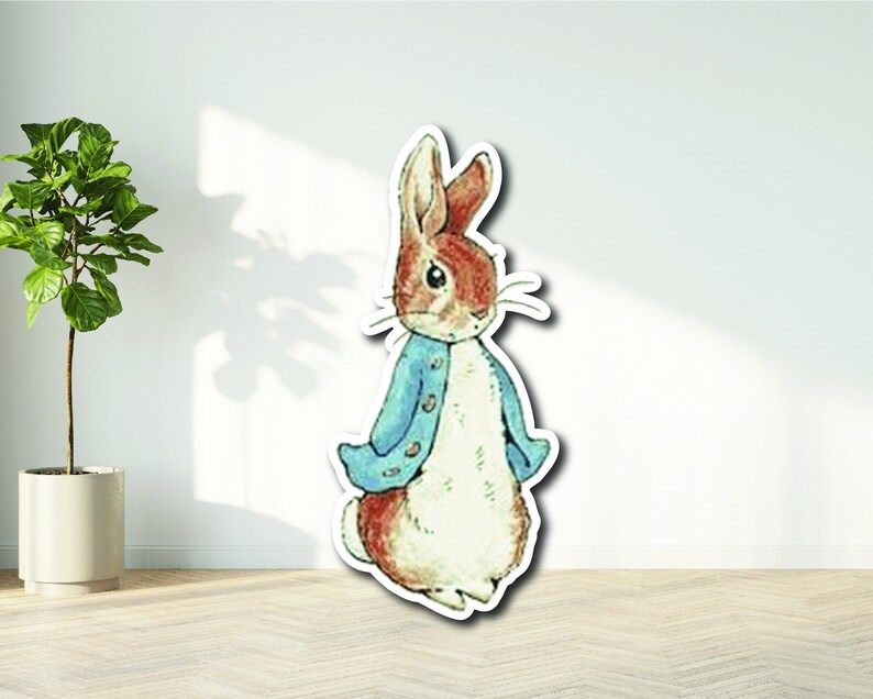 Peter Rabbit Cut Out Perfect for Birthday Parties Kids Baby Shower ...