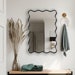 Squiggly Mirror, Wavy Mirror, Wiggle Mirror, Funky Wall Mirror ...