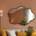 Wavy Mirror, Cloud Mirror, Funky Mirror, Asymmetrical Mirror, Irregular ...