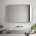 Rectangle Mirror With Rounded Corners, Japandi Mirror, Horizontal ...