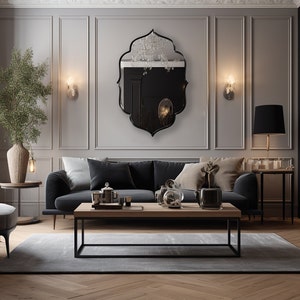 Ogee Arch Mirror, Gothic-inspired Aesthetic, Mirror Wall Decor ...